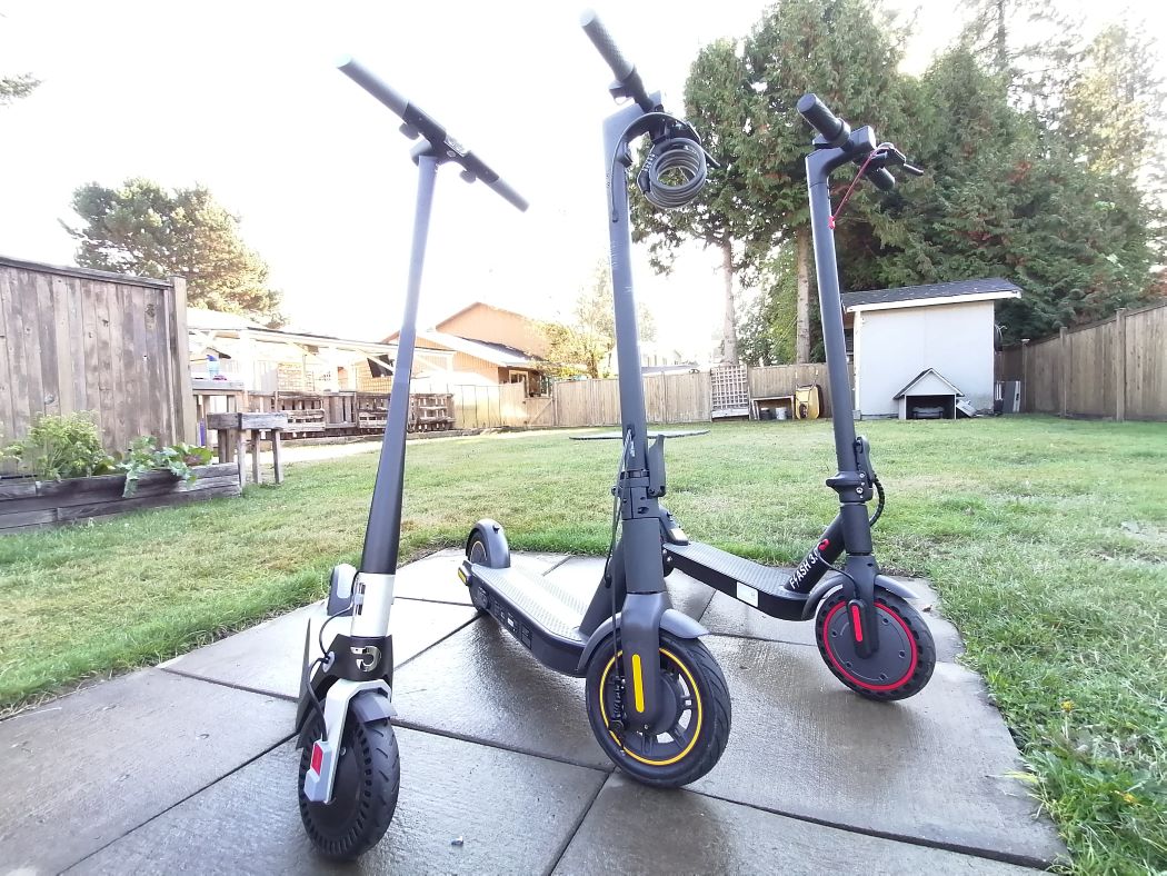 Comparaison de trottinettes électriques : Ninebot de Segway, Flash 3.0 ...