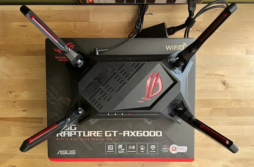 Évaluation du routeur Wi-Fi 6 bibande ROG Rapture GT-AX6000 d'ASUS ...